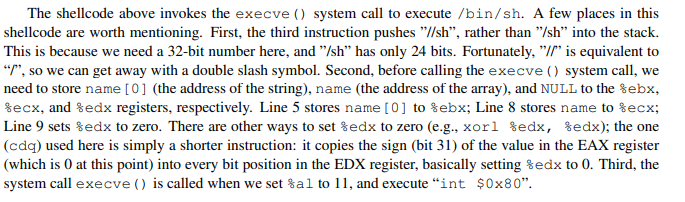 2.2 Task 1: Running Shellcode Before starting the | Chegg.com
