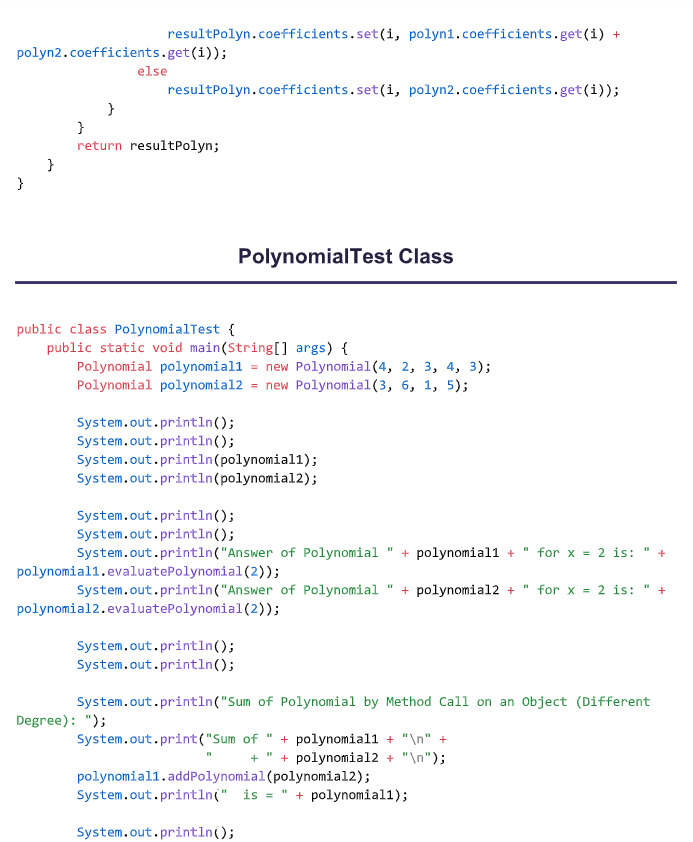 ( IN JAVA LANGUAGE & Assignment-1 solution is | Chegg.com