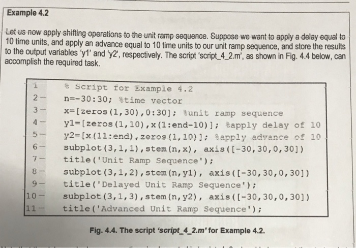 Solved Exercise 43 Write An M File Script That Would