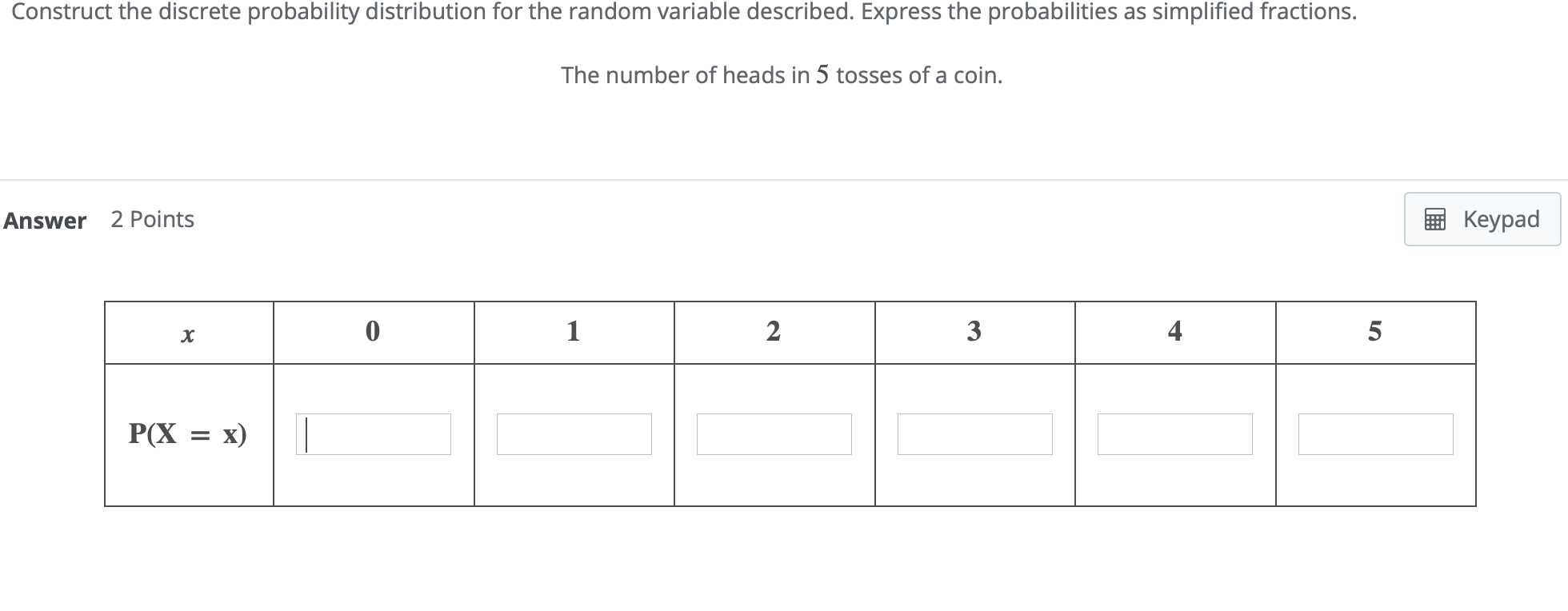 Solved Construct the discrete probability distribution for | Chegg.com