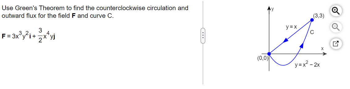 Solved Use Green's Theorem to find the counterclockwise | Chegg.com