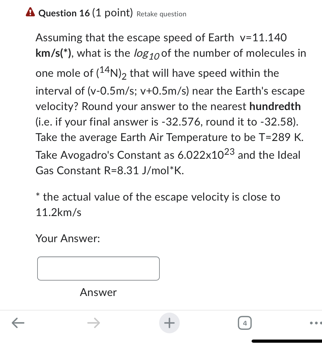 Solved Question 16 (1 ﻿point) ﻿Retake questionAssuming that | Chegg.com