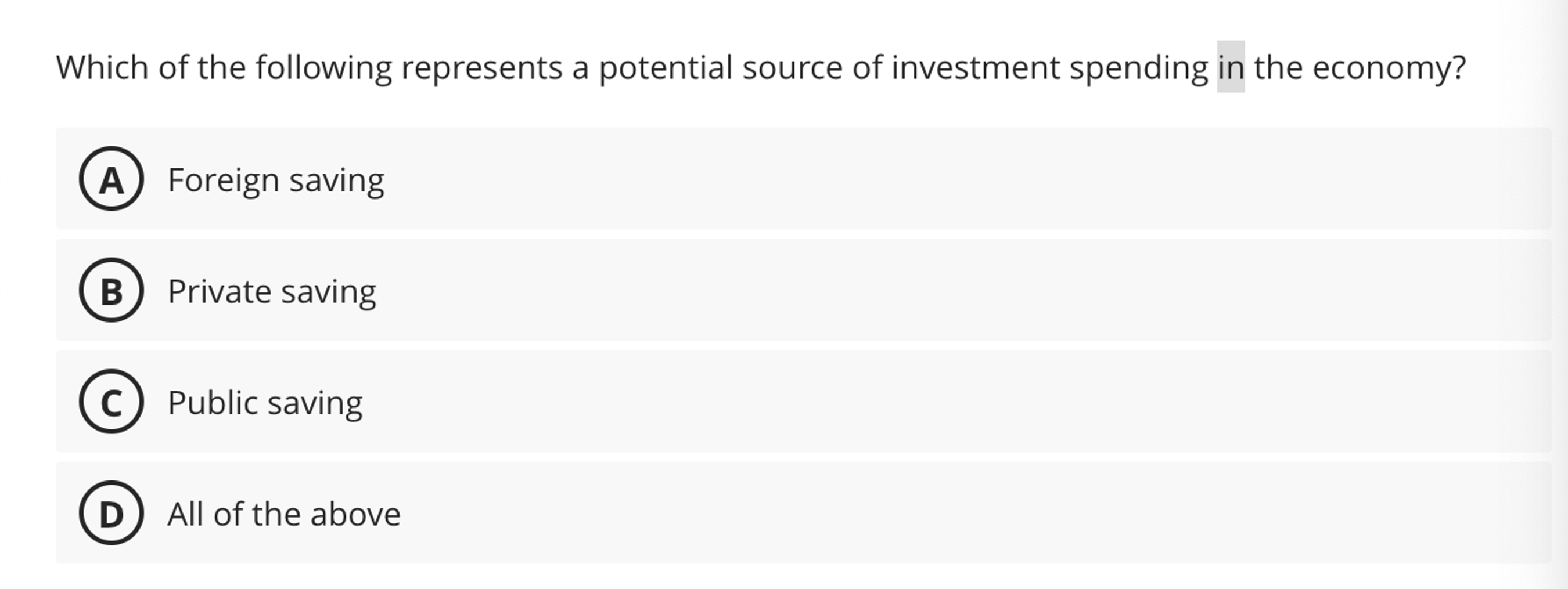 Solved Which of the following represents a potential source | Chegg.com