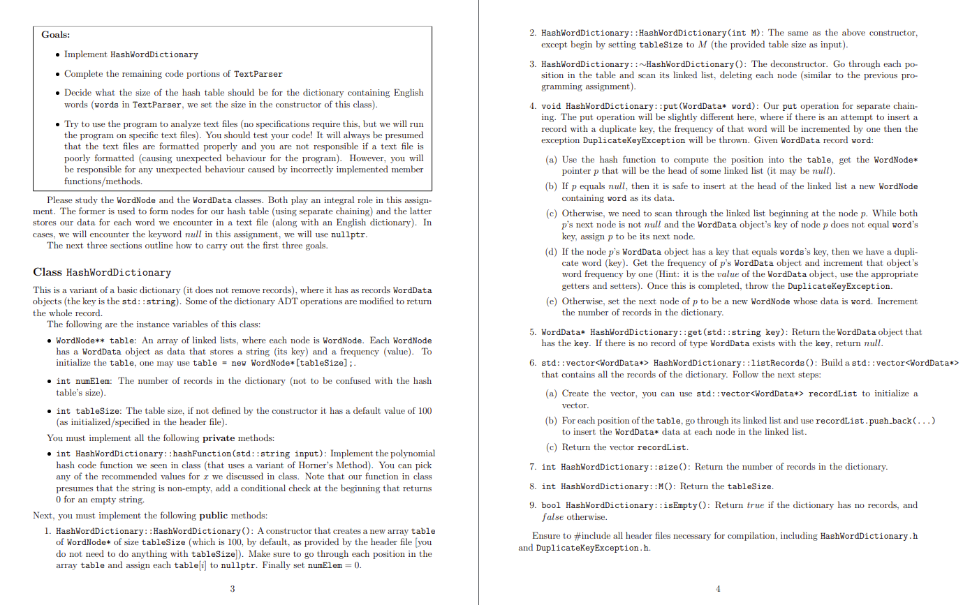 Learning Objectives • Implement a variant of a | Chegg.com