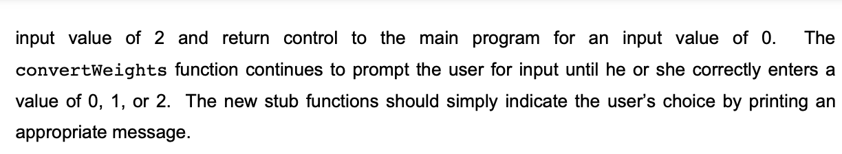 Solved In the programming language C (not C++) please | Chegg.com