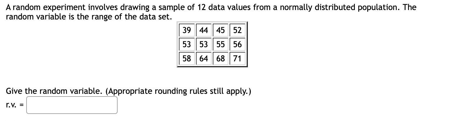 Solved A random experiment involves drawing a sample of 12 | Chegg.com