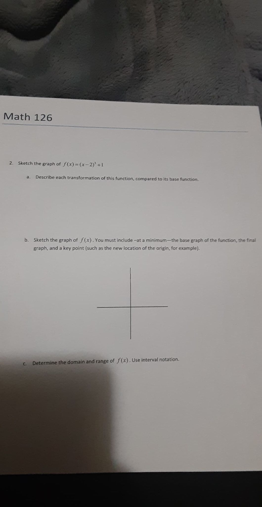 Solved Math 126 Written Work-Module 13 Name: Wnstructions: | Chegg.com