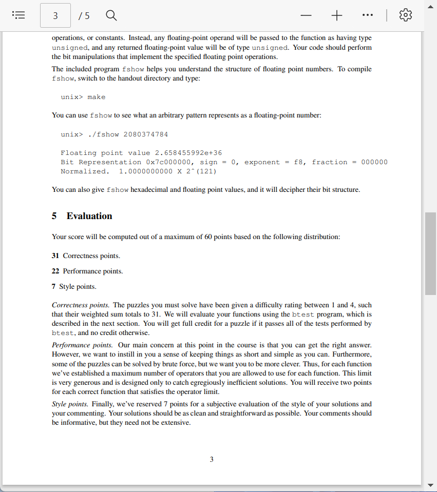 Solved :≡/5Q 1 Introduction The purpose of this assignment | Chegg.com