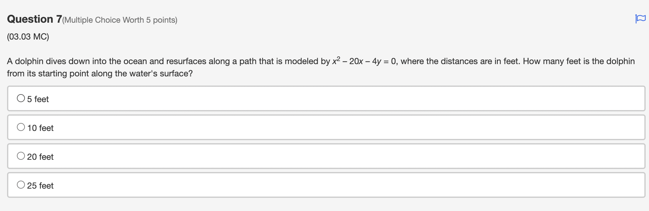 Solved Question 7(Multiple Choice Worth 5 points) (03.03 MC) | Chegg.com