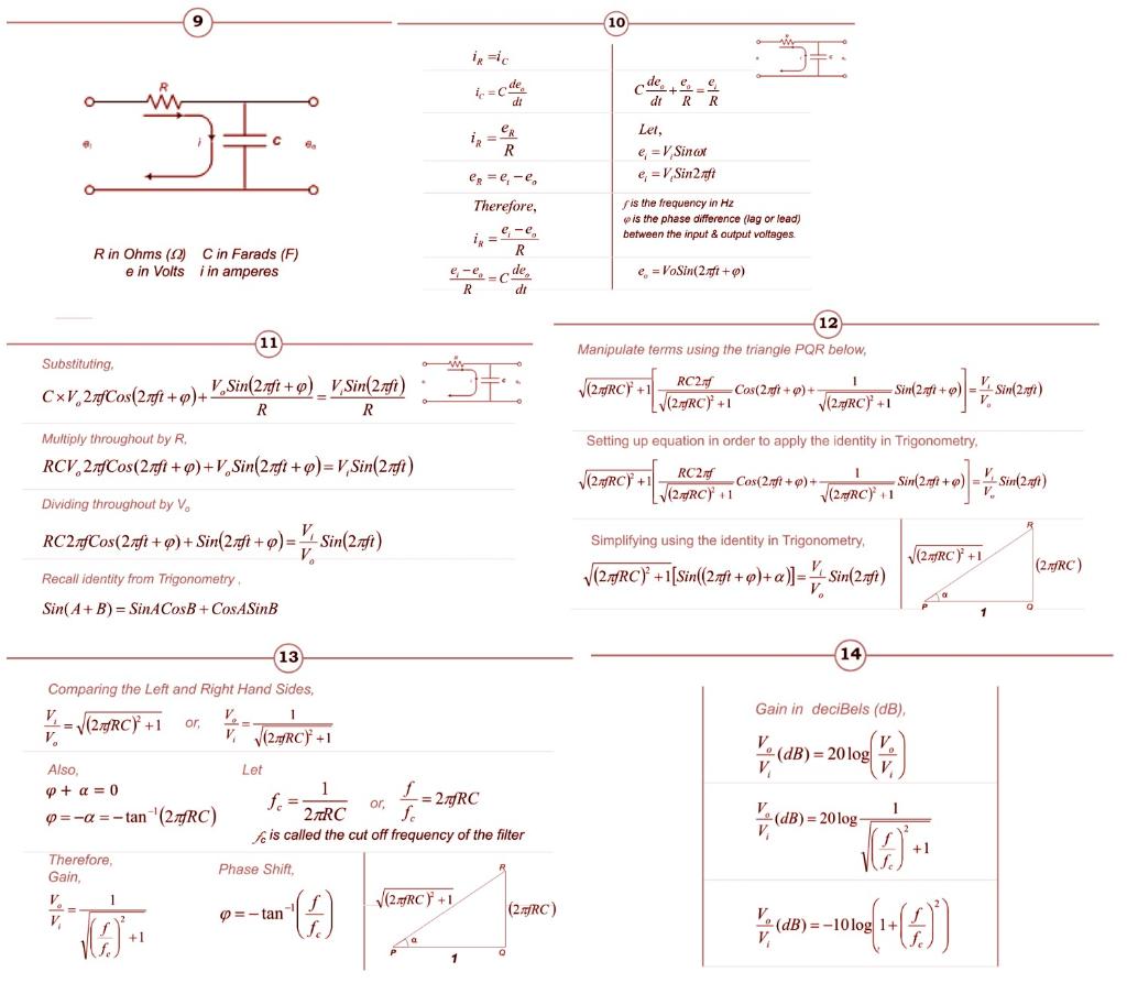 Solved Based off of this derivation for low pass filters, | Chegg.com