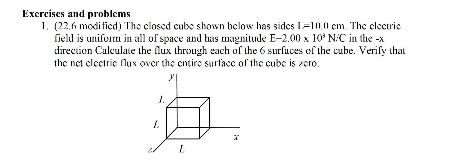 Solved Exercises and problems 1. (22.6 modified) The closed | Chegg.com
