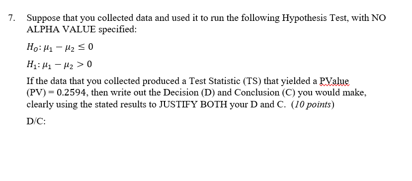 Solved Suppose that you collected data and used it to run | Chegg.com