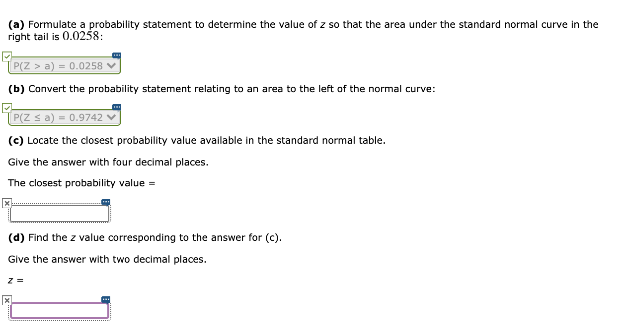 Solved (a) Formulate a probability statement to determine | Chegg.com