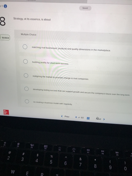 Solved Exam 1 Why are crafting and executing business | Chegg.com