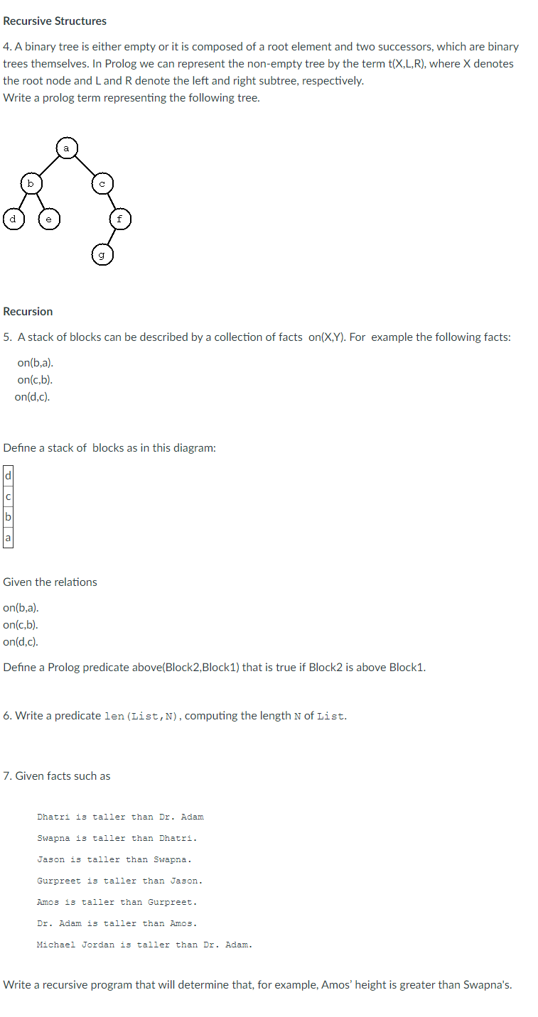 Solved 1. Suppose we have a list of structures representing | Chegg.com