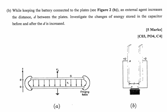 Solved (a) Two infinite parallel plates conductor separated | Chegg.com