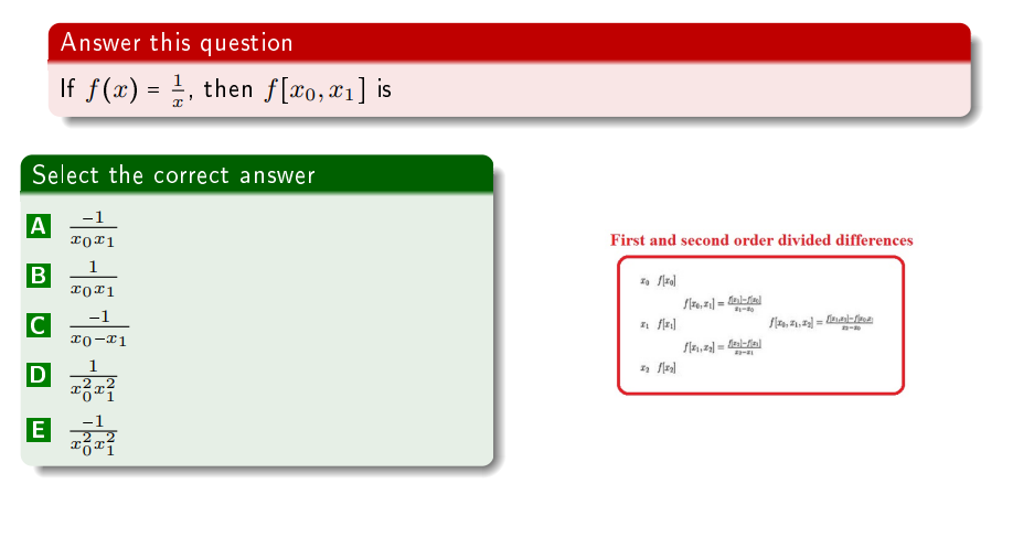 Solved Answer this question Use Newton's Divided-Difference | Chegg.com