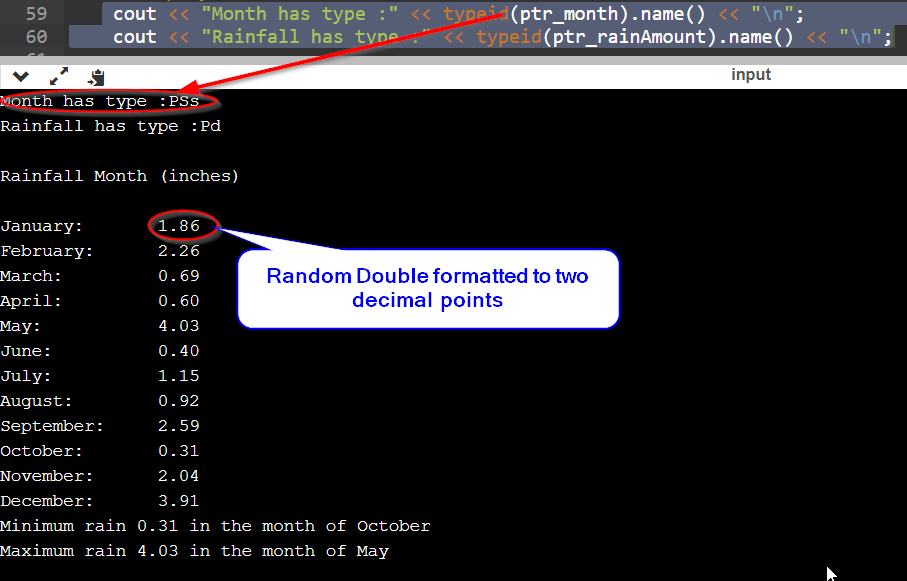 Solved c++ Write a program that generates our recurring | Chegg.com