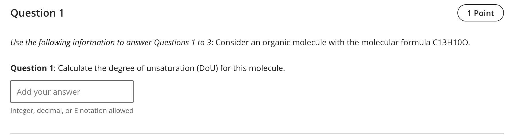 Solved Use the following information to answer Questions 1 | Chegg.com