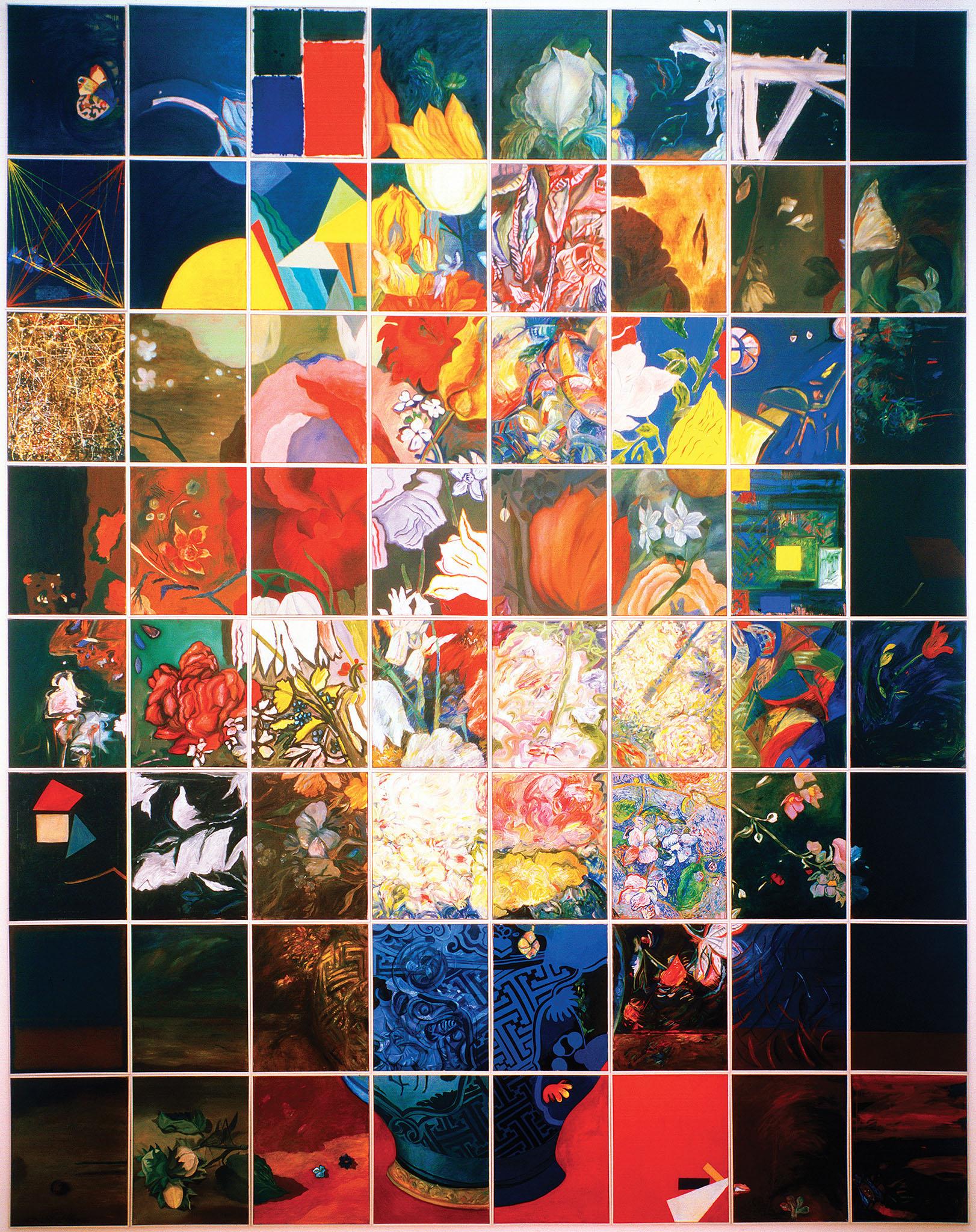 In many ways, Pat Steir’s The Brueghel Series: A | Chegg.com