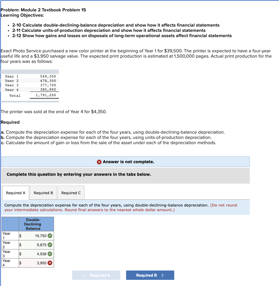 Solved Problem: Module 2 Textbook Problem 15 Learning | Chegg.com