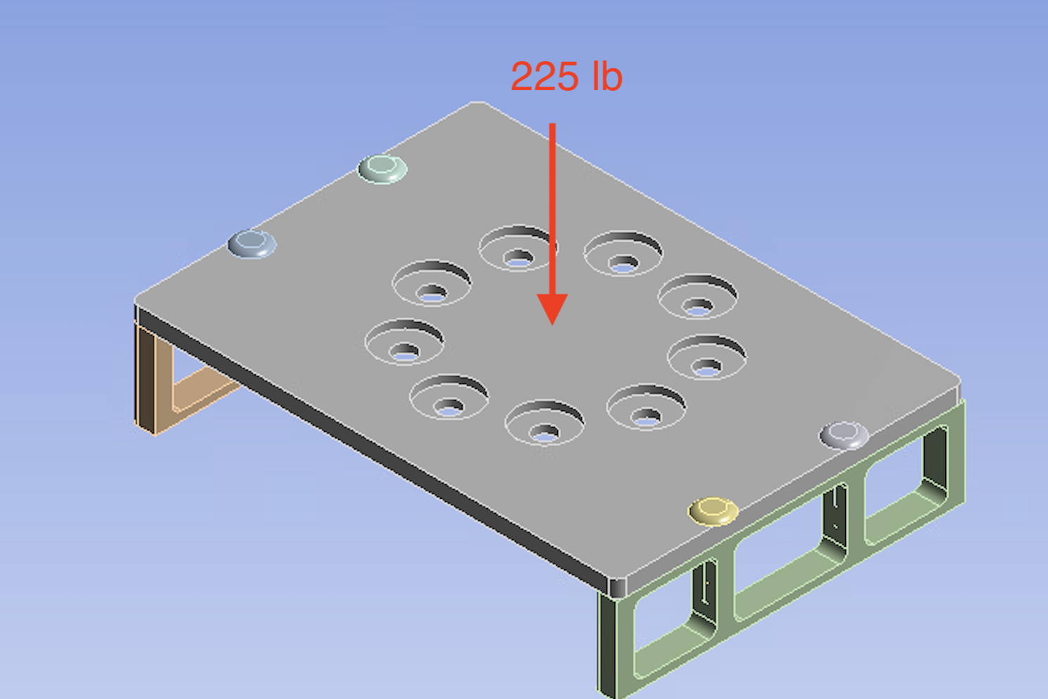 Find the deflection and deformation of the aluminum | Chegg.com