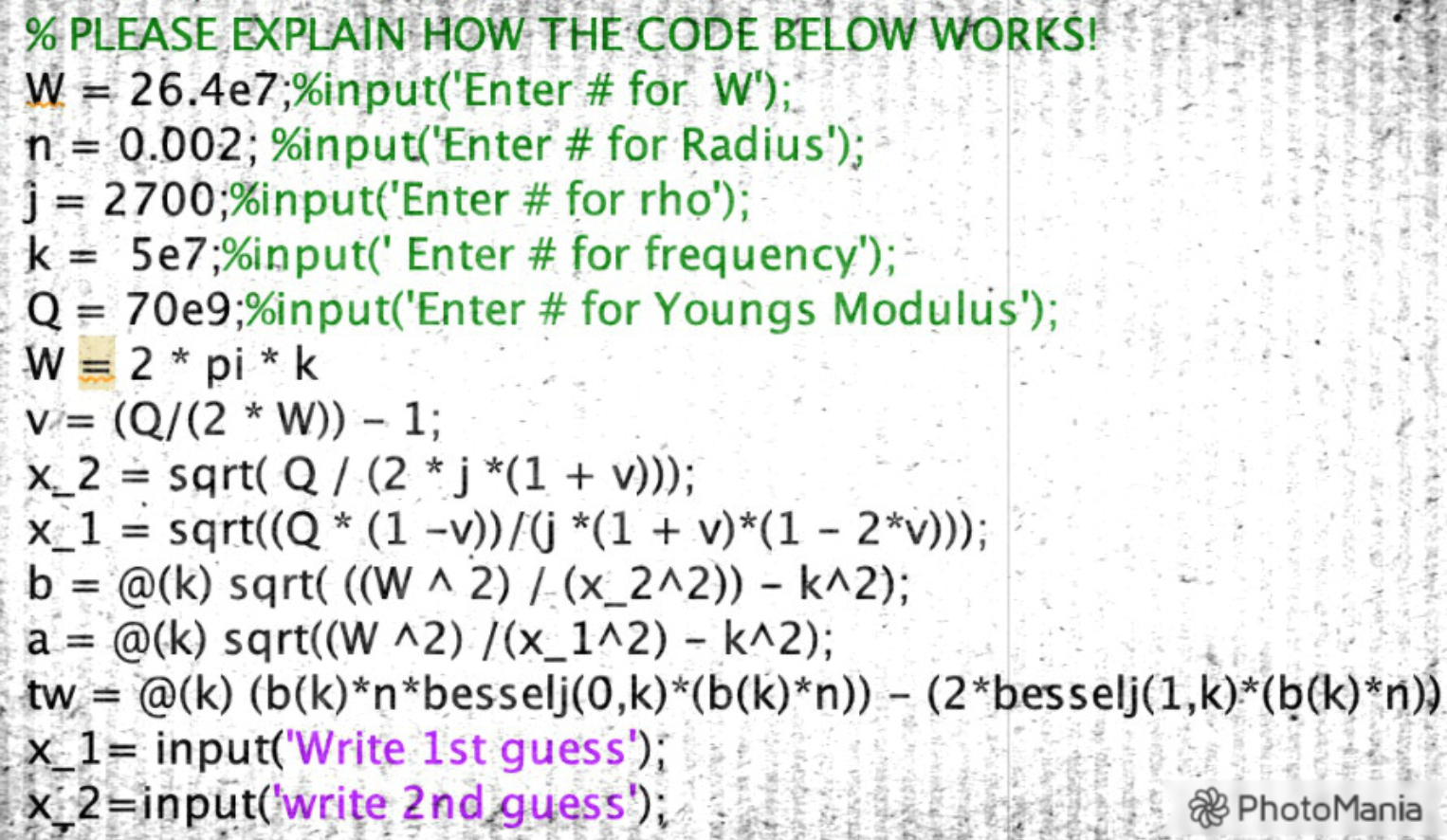 Solved I've written code & wish for a second set of eyes to | Chegg.com