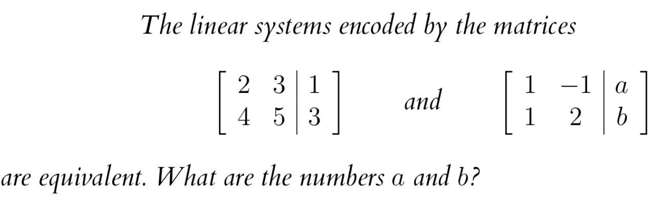 Solved Linear Algebra Will Upvote All Correct Answers A 