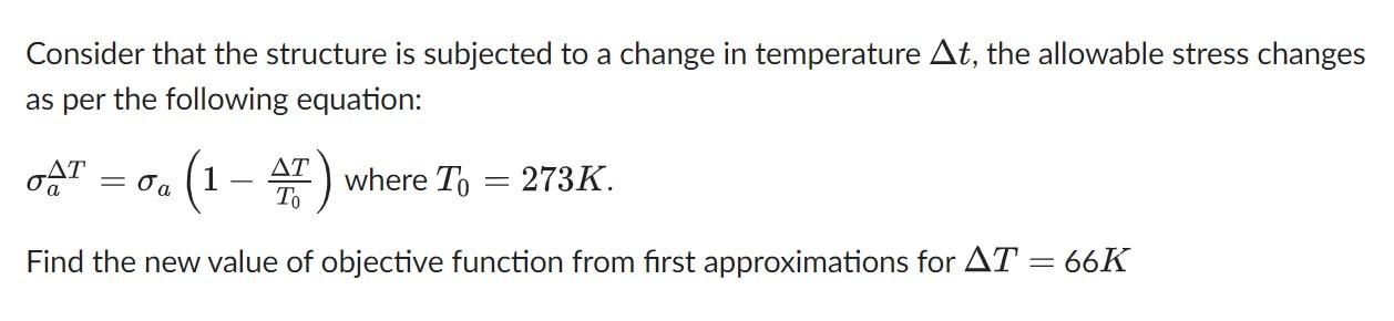 Solved Engineering Optimization problem It was stated | Chegg.com