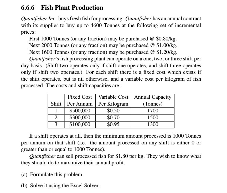 Solved Please show how to do this problem in Excel solver. | Chegg.com