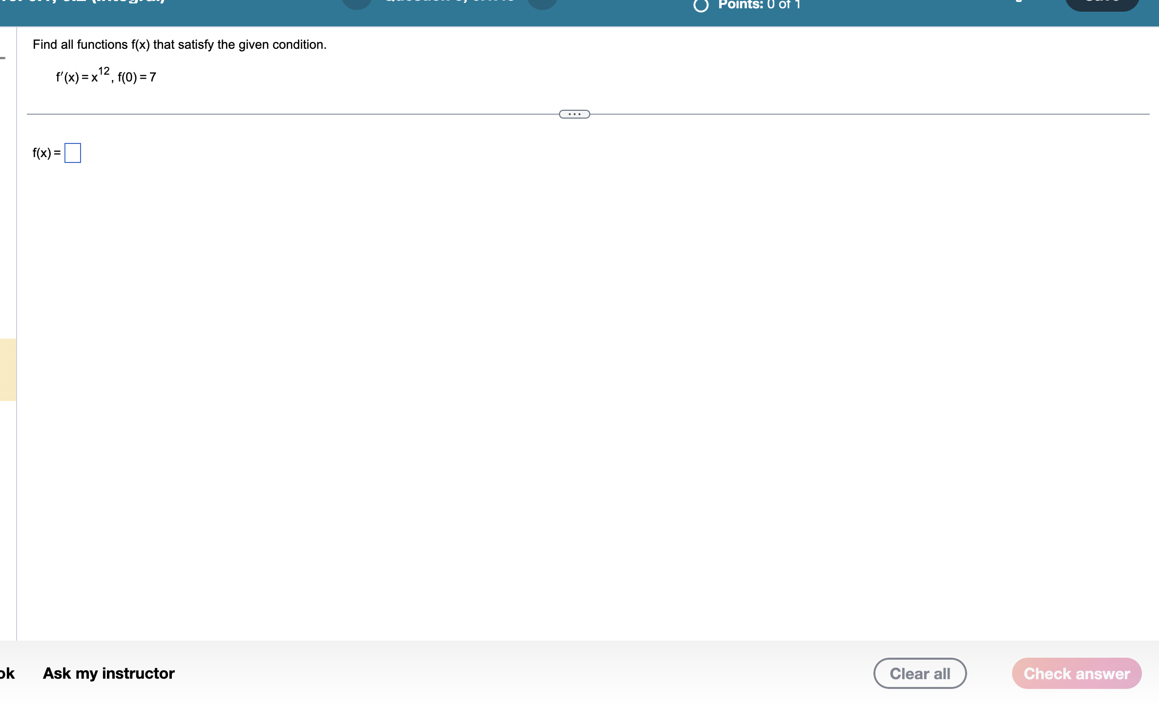 Solved Find all functions f(x) ﻿that satisfy the given | Chegg.com