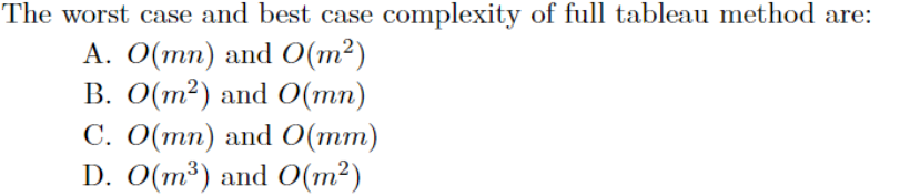 Solved The worst case and best case complexity of full | Chegg.com