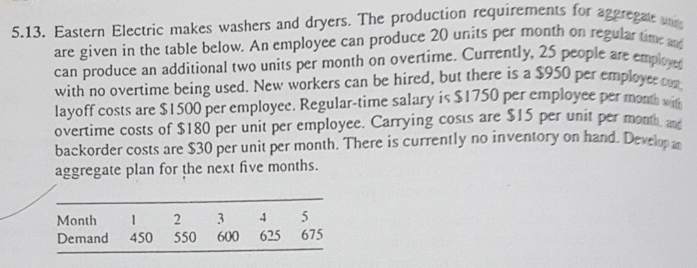 Solved Develop and solve a linear programming model for | Chegg.com