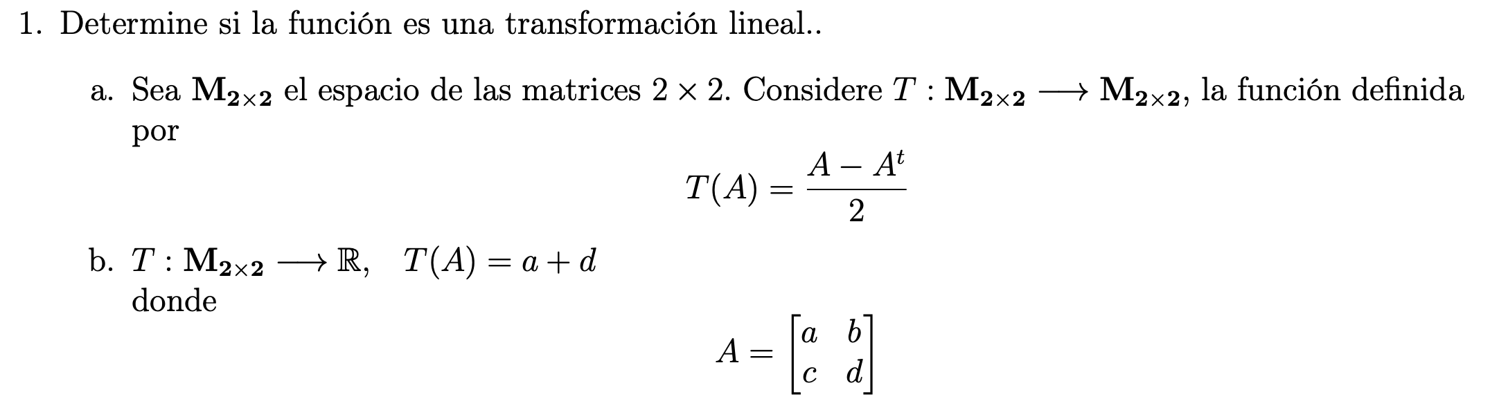 Solved need help solving the following question 1. | Chegg.com