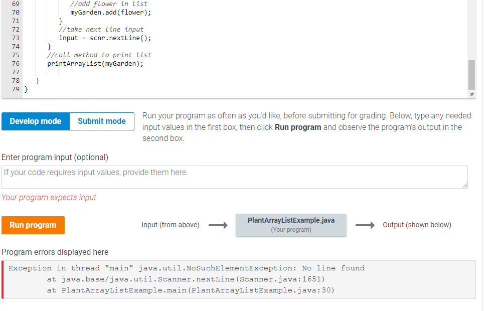 Solved File is marked as read only Current file: Flower.java | Chegg.com