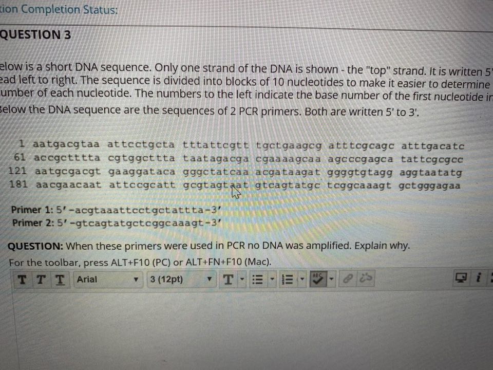Solved 1. Below is a short DNA sequence. Only one strand of | Chegg.com