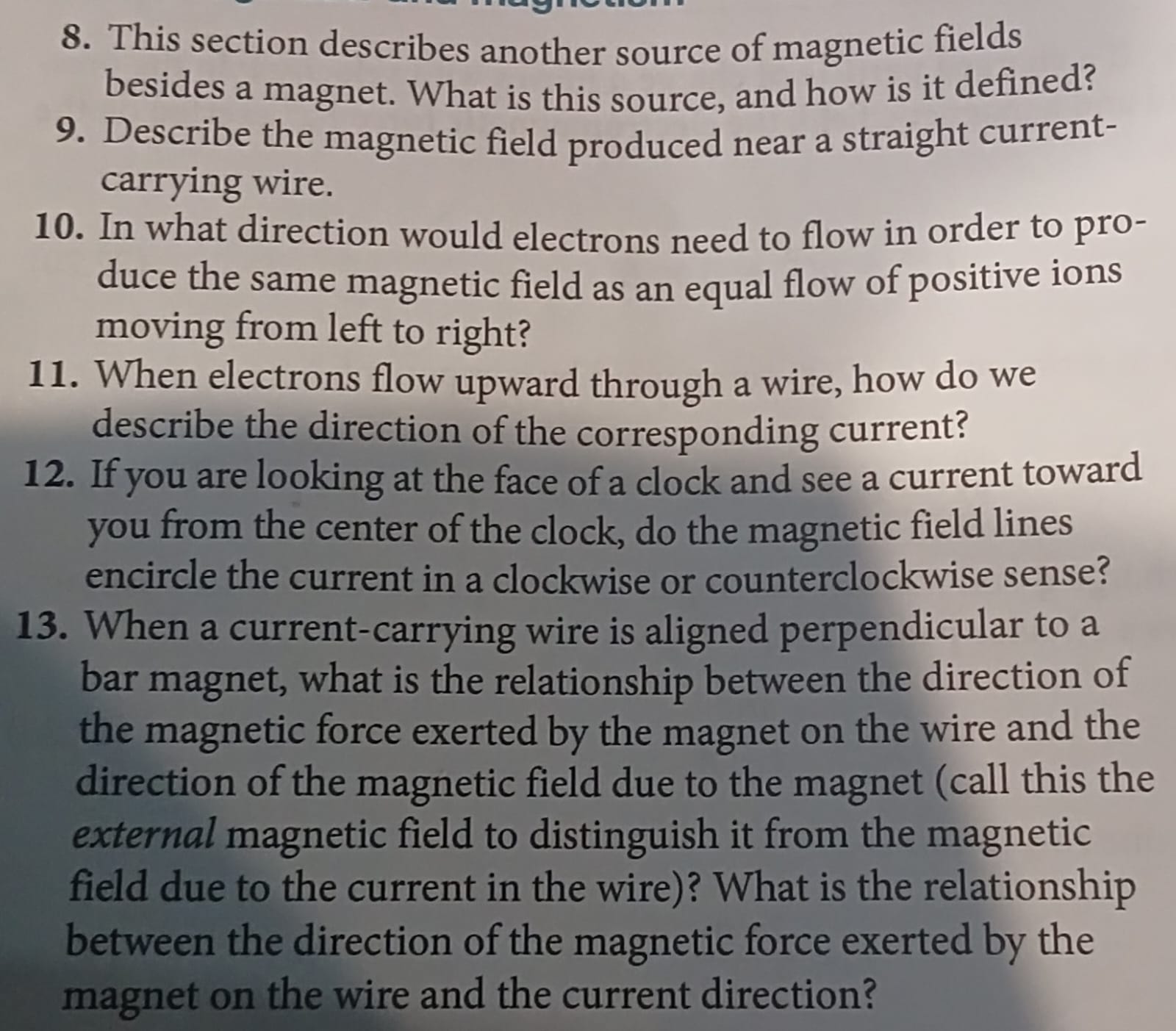 Solved This section describes another source of magnetic | Chegg.com