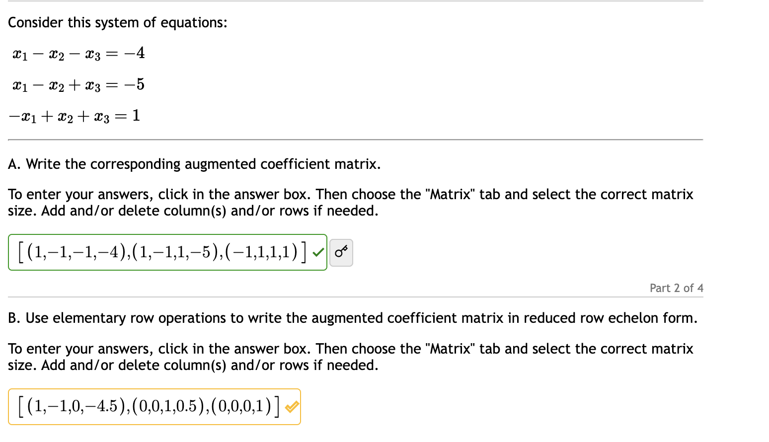Solved Consider this system of | Chegg.com