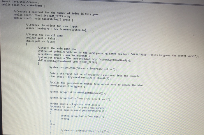 Solved In Java, the driver in is provided in the last two | Chegg.com