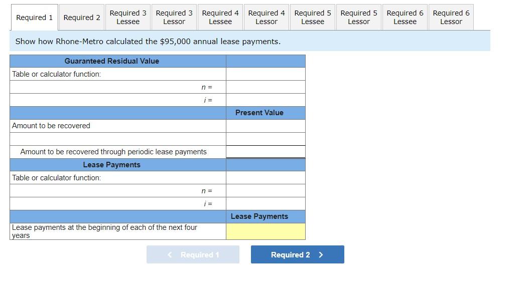 Solved On December 31, 2024, Rhone-Metro Industries leased | Chegg.com