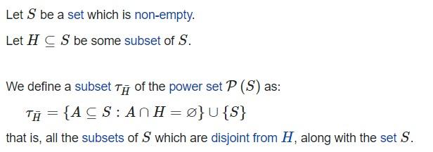 Solved Definition: A topological space (X,τ) is called | Chegg.com