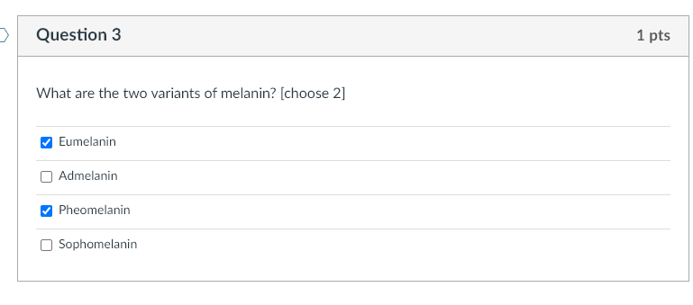 Solved Question 3 1 pts What are the two variants of | Chegg.com