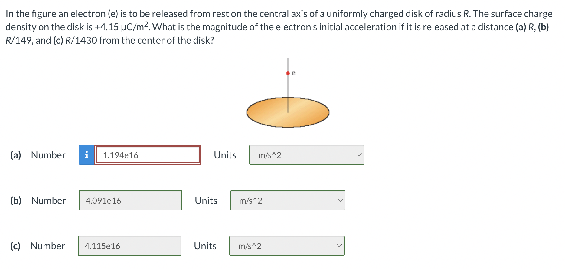 Solved In The Figure An Electron E Is To Be Released From