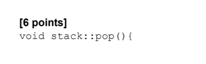 Solved Implement a stack using only queues. Stack | Chegg.com