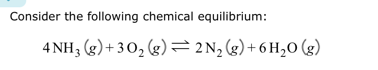 Solved Consider the following chemical | Chegg.com