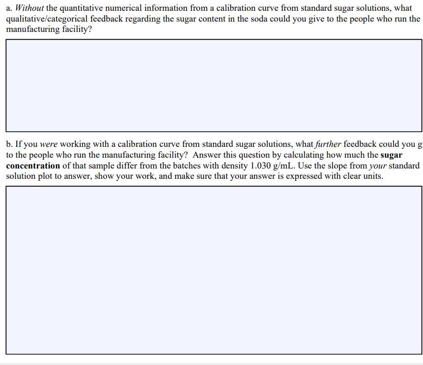 Solved Type of Curve Fit Used: Linear Curve Fit Equation: | Chegg.com