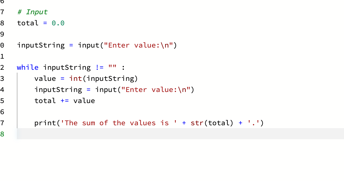 Solved Q3: Sum fun! (Loop algorithms: Sum of values) | Chegg.com