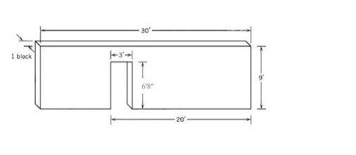 Solved The partition cmu (concrete block) wall shown below | Chegg.com