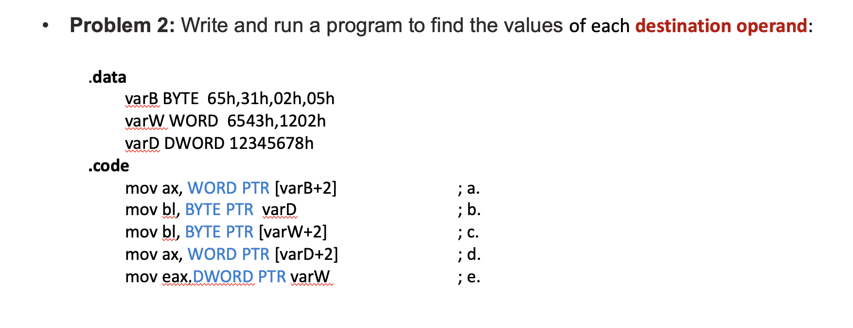 . Problem 1: Write and run a program to find the | Chegg.com