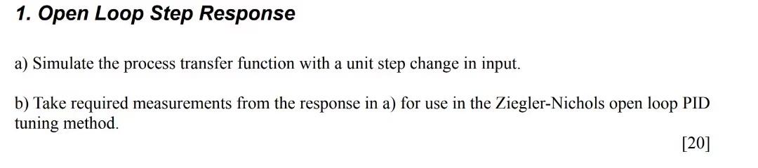 Solved Introduction The process to be controlled is a liquid | Chegg.com